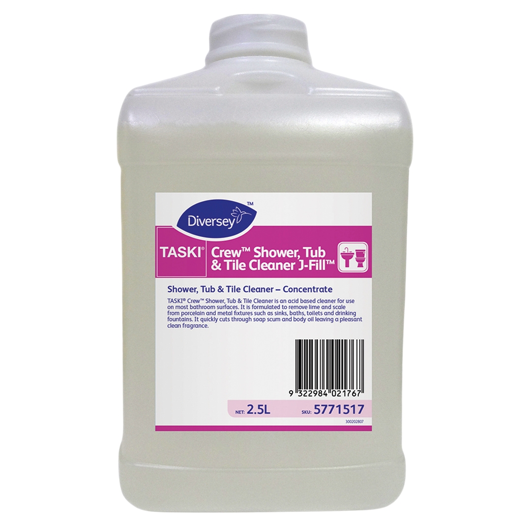 Diversey Shower, Tub & Tile Cleaner Crew J-Fill 2.5L Each