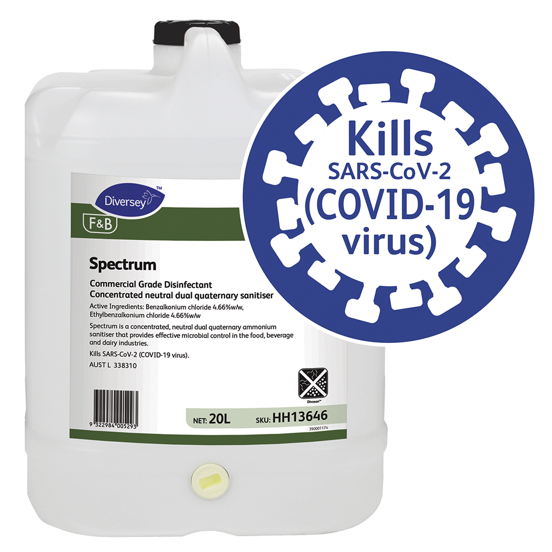 Diversey Disinfectant Spectrum 20L Each