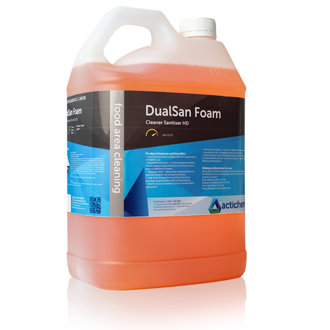 Actichem DualSan Foam 5L Each