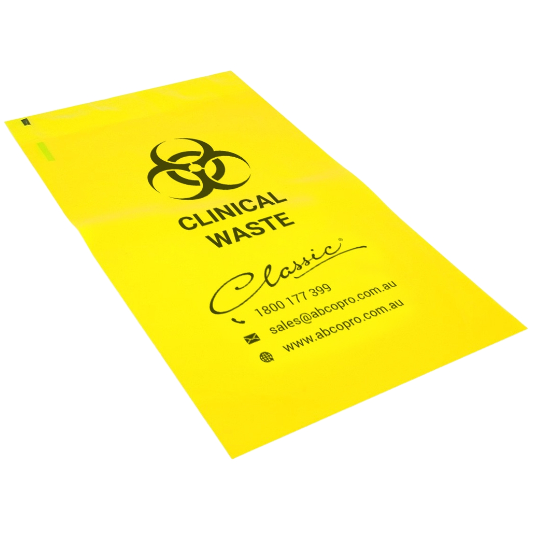 Classic® Clinical Waste Bag Yellow 130L Carton 250