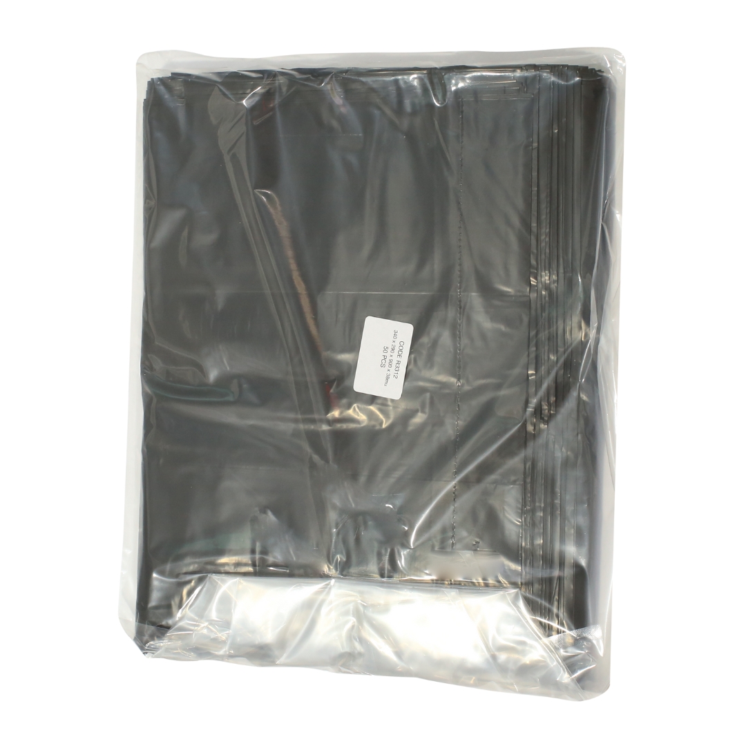 FP Bin Liners Black 60L Pack 50