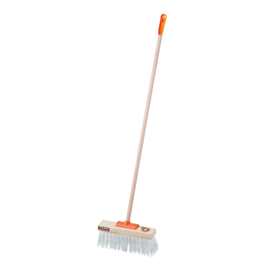 Raven Yard Broom Complete Nylon Fill 355mm Each