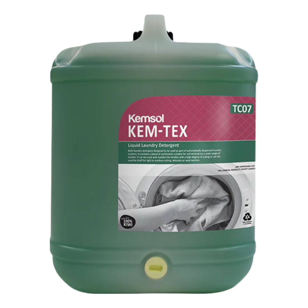 Kemsol Laundry Detergent Kem-Tex 20L Each