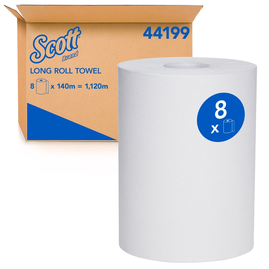Scott Paper Towel 44199 1 Ply 140m Carton 8