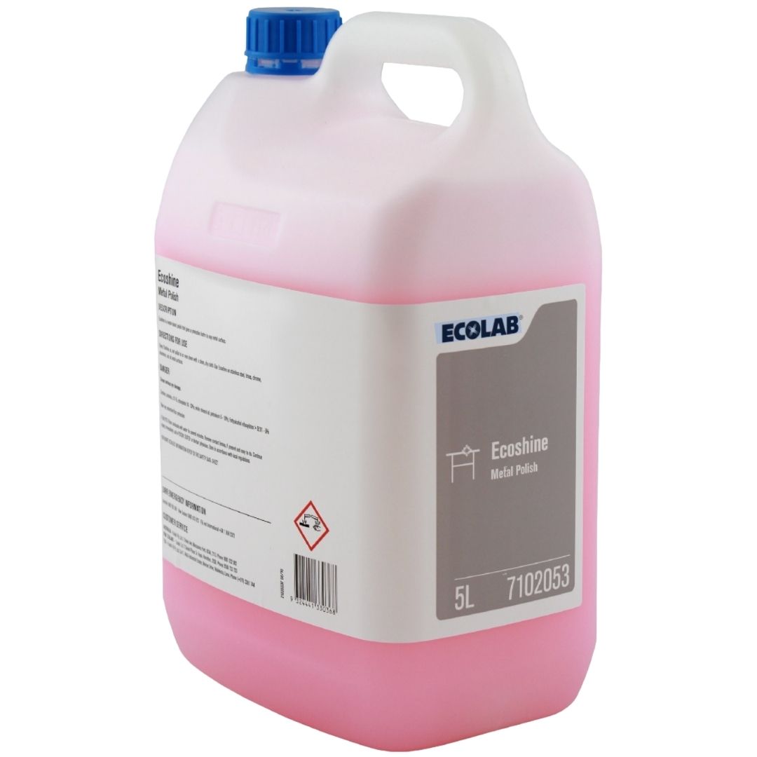 Ecolab Stainless Steel Polish Ecoshine 5L Carton 2