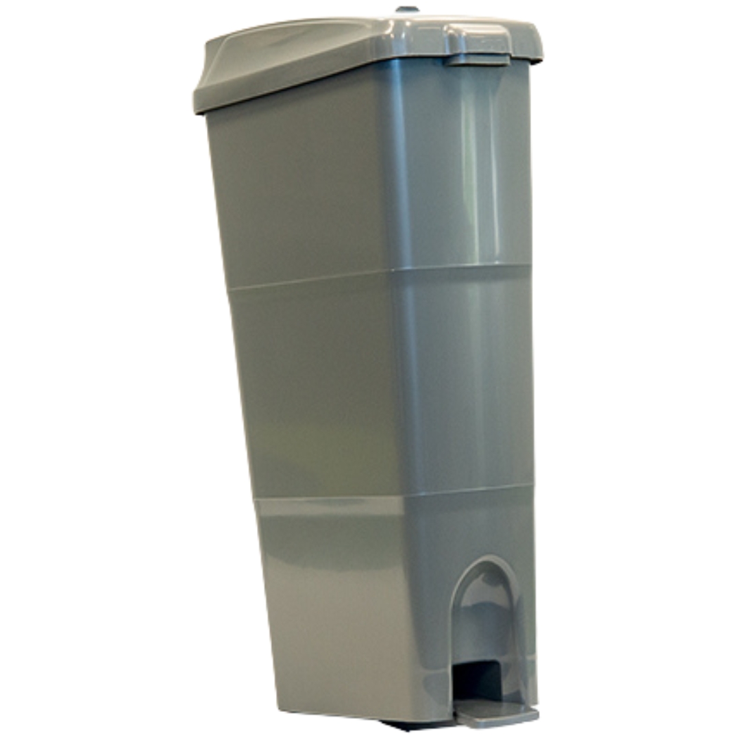 Puregiene Sanitary Bin Lift Lid & Foot Pedal Charcoal Each