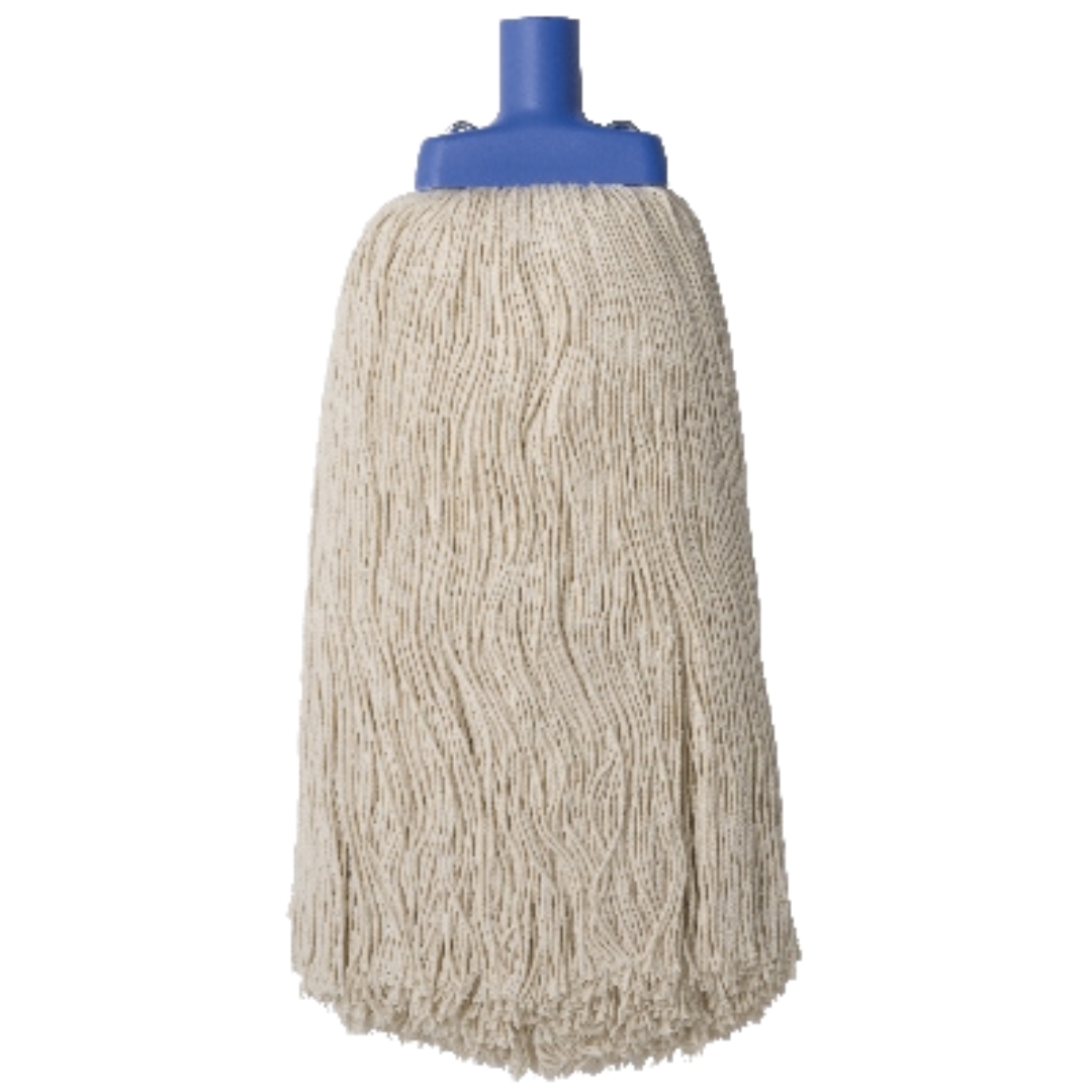 Cleanmax Cotton Mop Head Poly 450g Each
