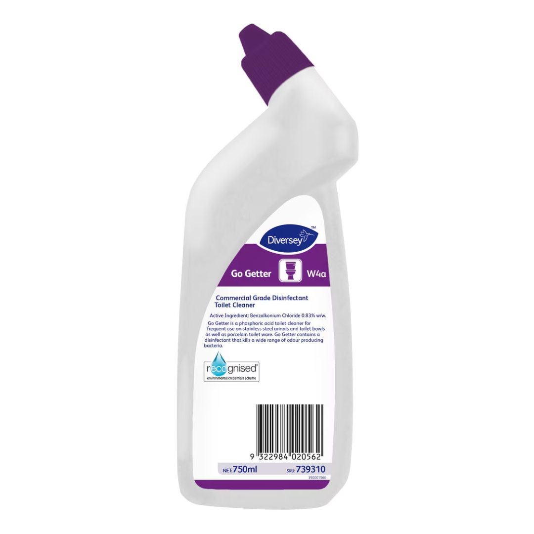 Diversey Toilet Bowl Cleaner Go Getter 750ml Each