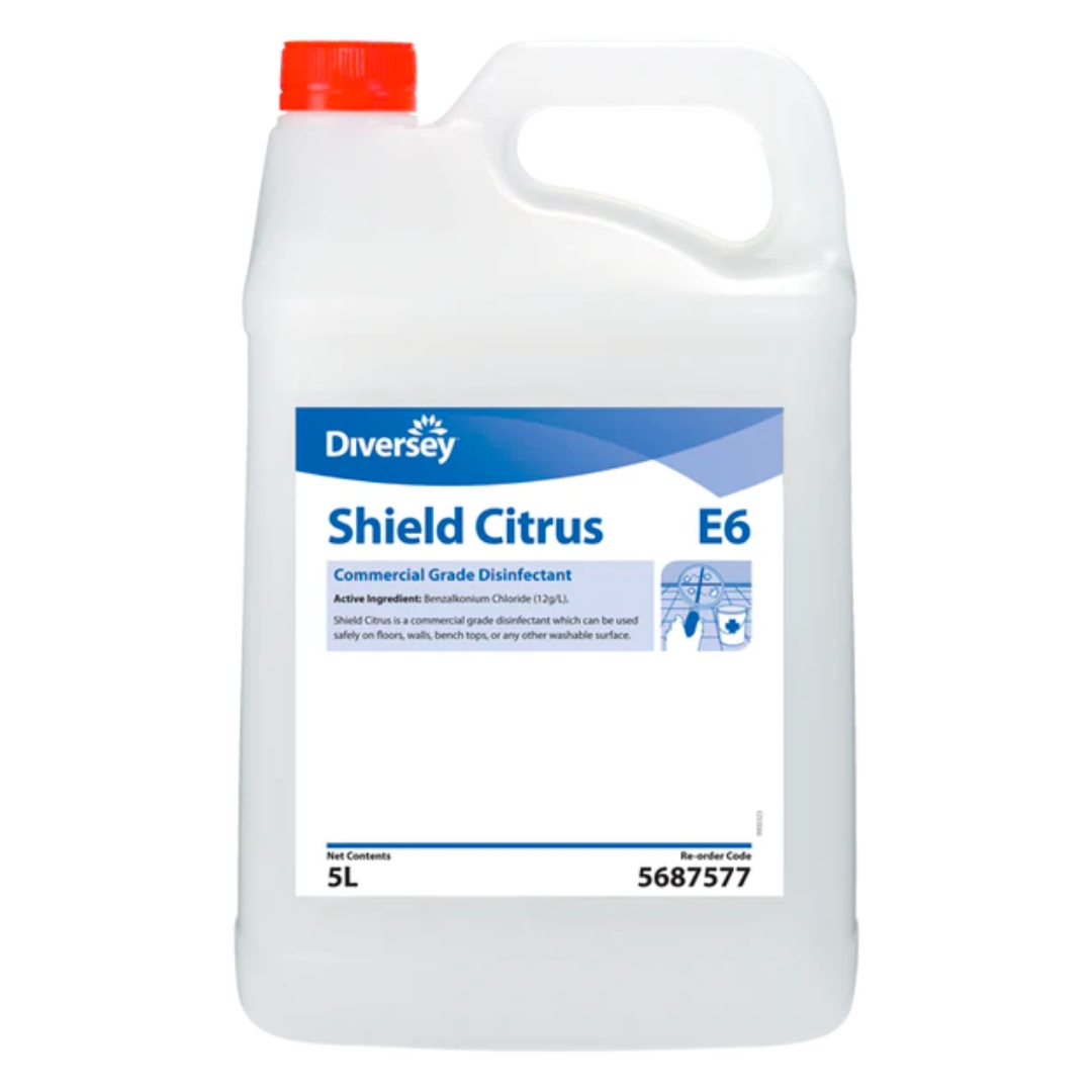 Diversey Disinfectant Shield Citrus 5L Each