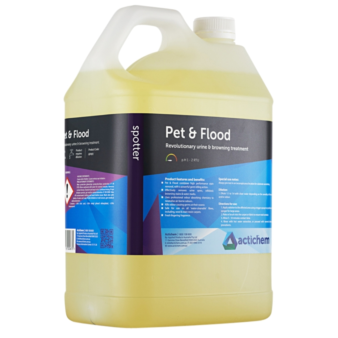 Actichem Pet & Flood 5L Each