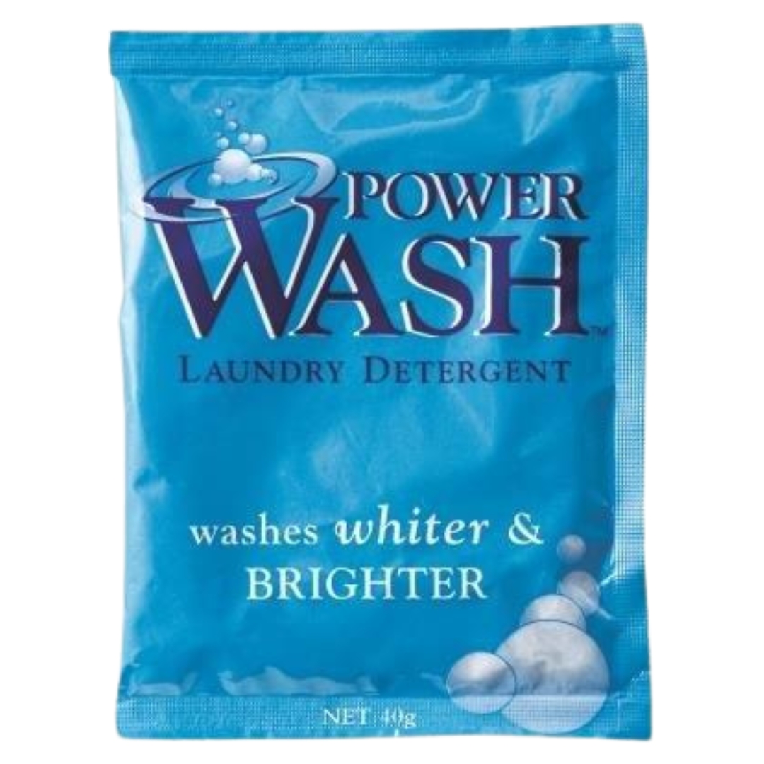 Powerwash Laundry Powder Sachet 40gm Carton 125