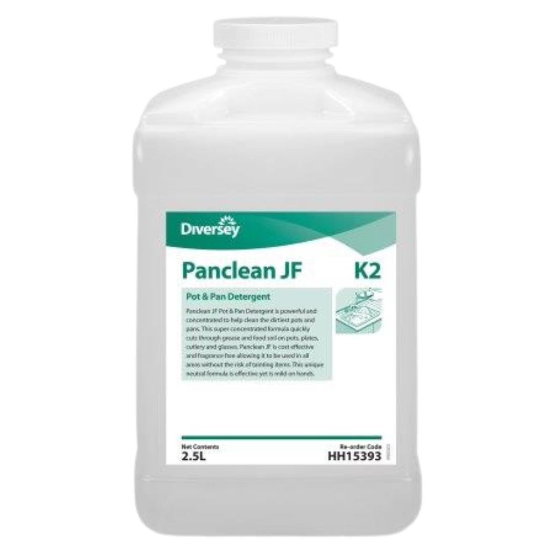 Diversey Pot & Pan Detergent Panclean J-Fill 2.5L Carton 2