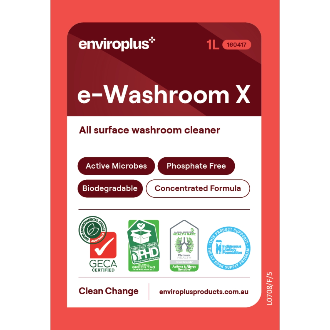 Enviroplus e-Washroom Label 1L Each
