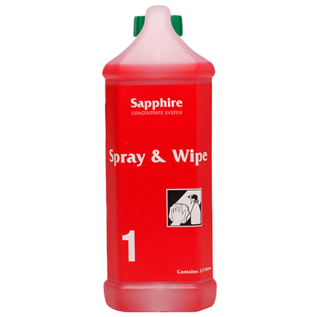 Chemform Spray & Wipe Sapphire #1 2.5L Each