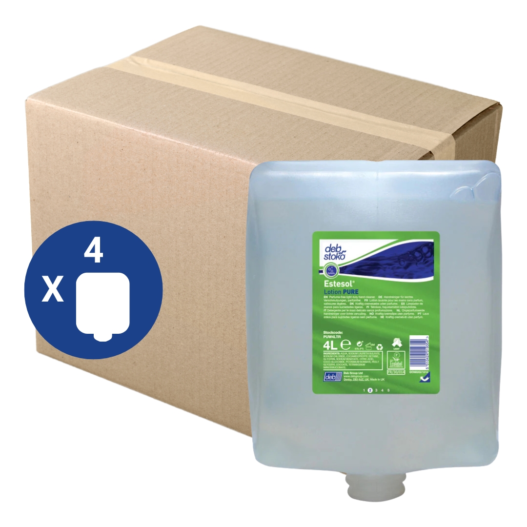 Deb Hand Wash Estesol Pure 4L Carton 4